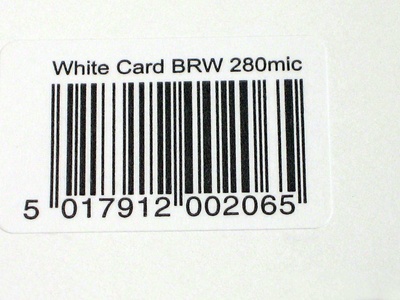 Barcode Without Numbers